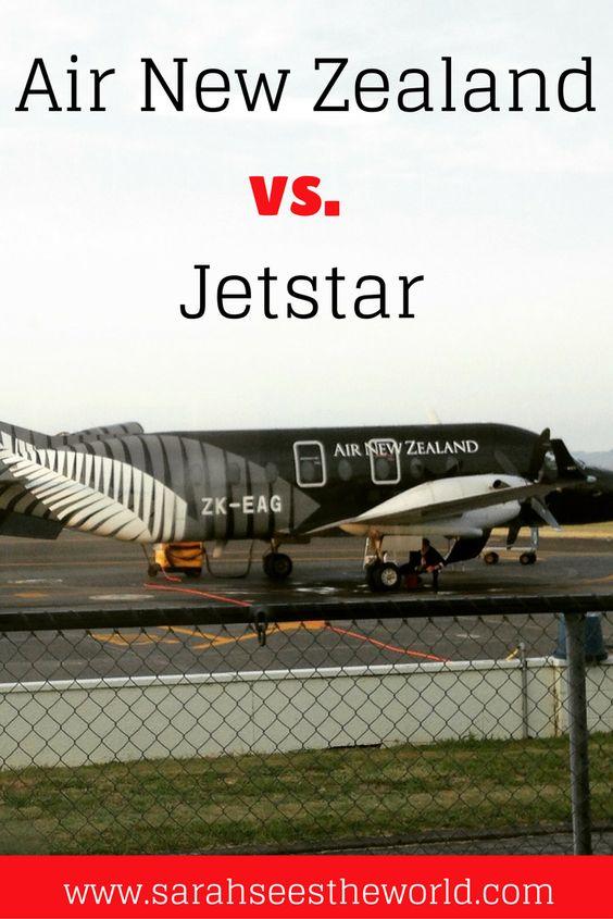 Air New Zealand vs Jetstar review - Sarah Sees The World