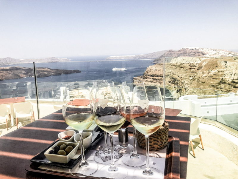 The best Santorini wineries to visit - Sarah Sees The World